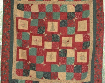 Cardinal quilt | Etsy