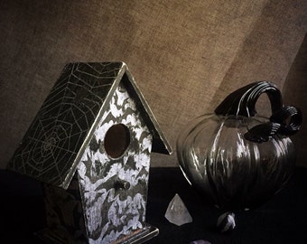 Halloween birdhouse | Etsy