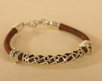 Cork bracelet | Etsy