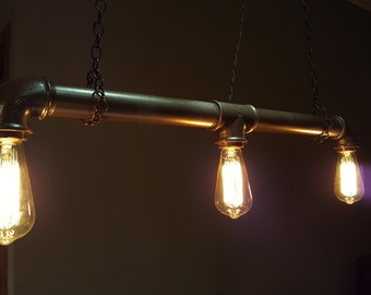 Pipe chandelier | Etsy