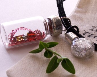 Soldered Microscope Slide Necklace Soldered Jewelry