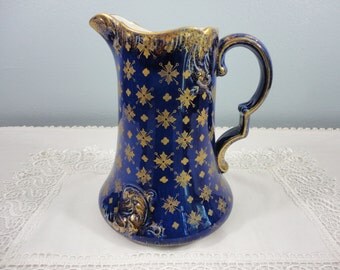 Antique milk pitcher | Etsy