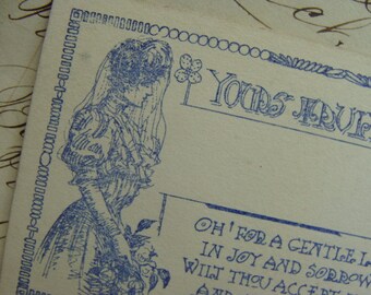 Antique calling card | Etsy