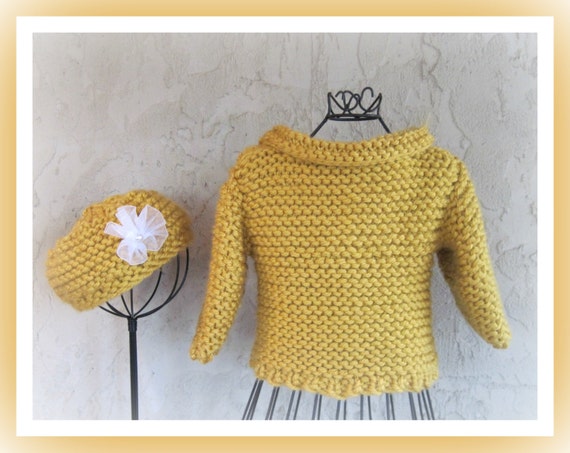 Little Lady Jacket and Hat Pattern Child 3 to 6 by LaurelArts