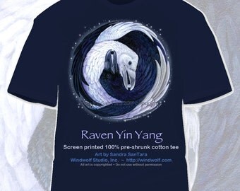 Raven Yin Yang Banner