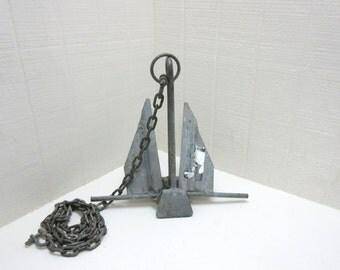 Vintage boat anchor | Etsy