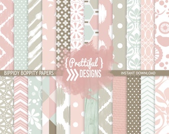 Commercial and Personal Use Digital Paper & by PrettifulDesigns