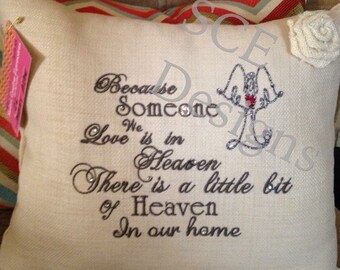 Bereavement pillow | Etsy