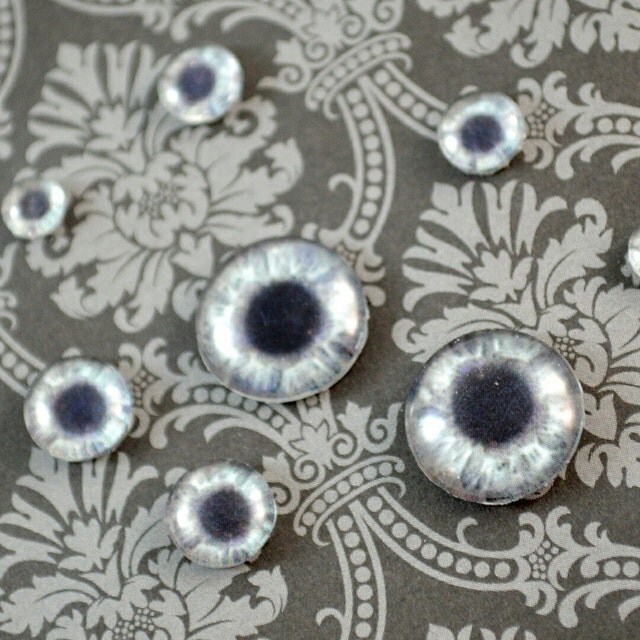 Glass Eyes for Steampunk Jewelry and Taxidermy by SteampunkDream