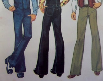 Mens jeans pattern | Etsy