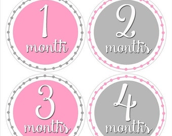 SALE Chalkboard Toddler Stickers 13-24 Months by MoonLitPrintables