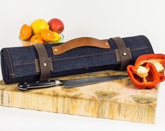 Items similar to Chef leather case,knife bag-SHIPPING FREE on Etsy
