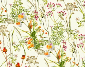 Wildflower fabric | Etsy