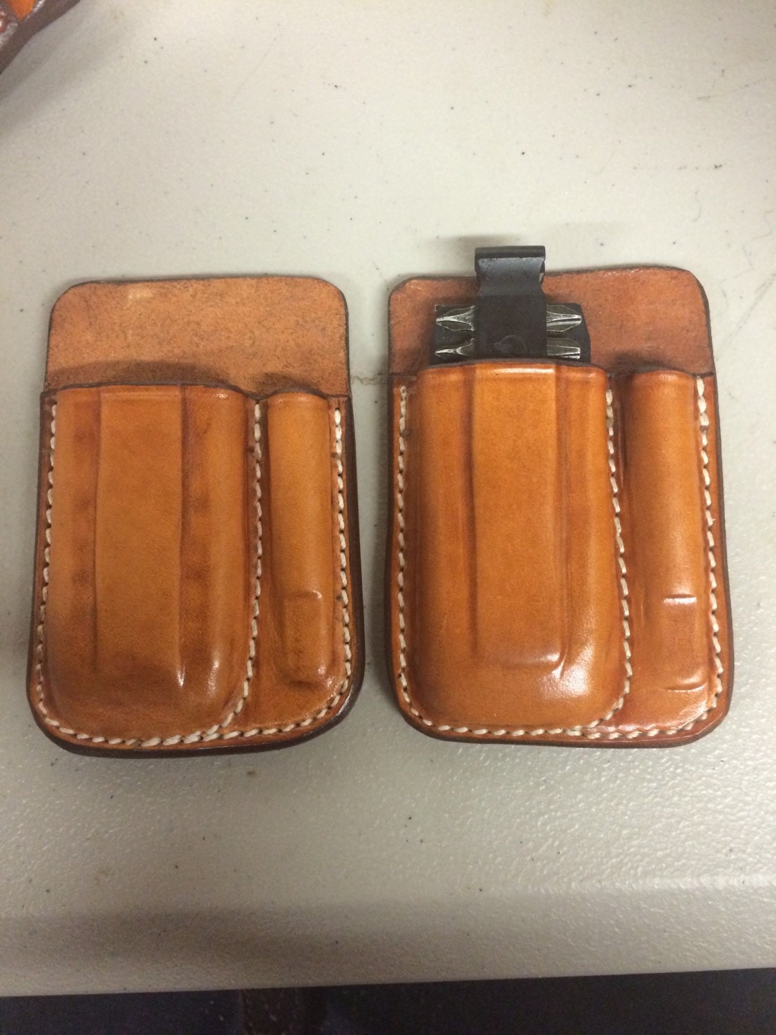 Pocket sheath for leatherman bit kit