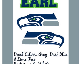 Cranial band decals | Etsy