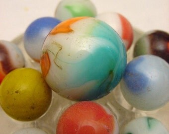 Vintage marbles | Etsy