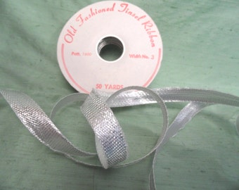 Tinsel ribbon | Etsy