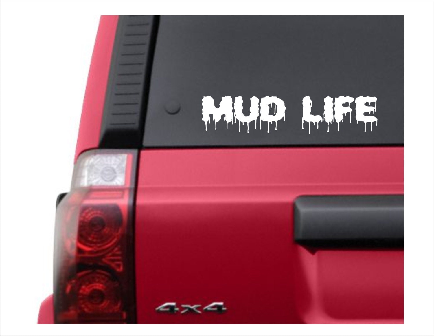 Mud Life vinyl decal, mud life decal, mud life sticker, vinyl mud life ...