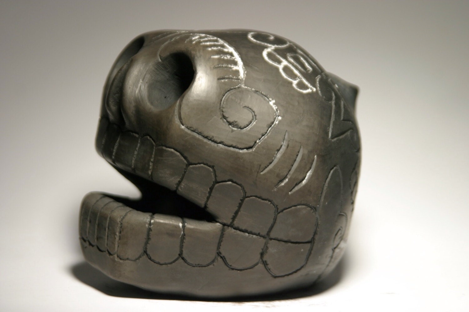 Large Aztec death whistle by Janikua on Etsy