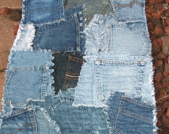 Denim rugs | Etsy