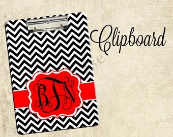Personalized Clipboard 2-sided Clipboard Monogrammed