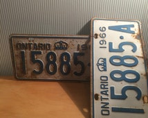 Popular items for 1966 license plate on Etsy