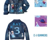 Unique custom denim jacket related items | Etsy