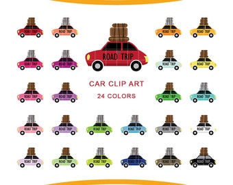Road trip clip art | Etsy
