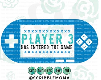 Player 3 has entered | Etsy