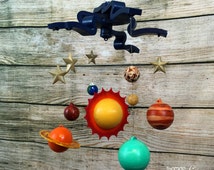 Unique outer space mobile related items | Etsy