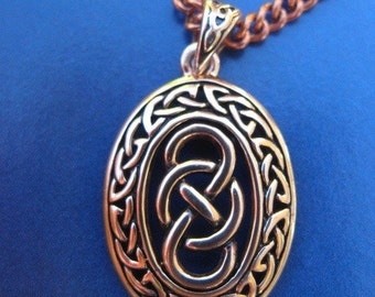 Copper celtic knot | Etsy