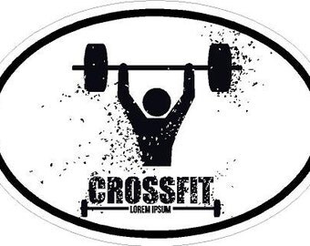 Crossfit decal | Etsy