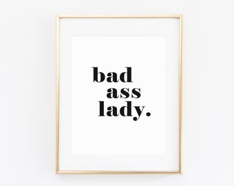 Bad ass | Etsy