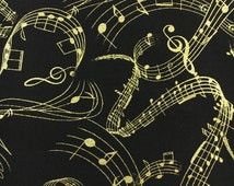 Unique music fabric related items | Etsy