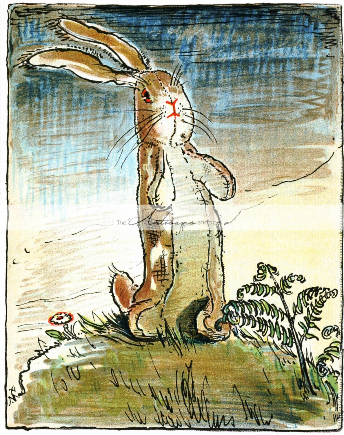 The Velveteen Rabbit Instant Art Printable by TheArtisansShoppe