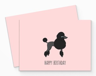 Poodle birthday | Etsy