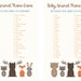 Baby Shower Game Woodland Animals Baby Name Game