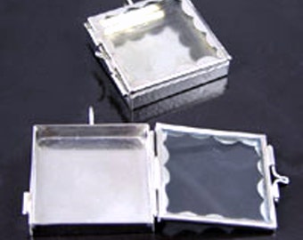 Shadow box locket | Etsy