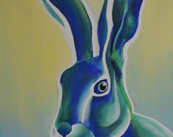 Abstract bunny | Etsy