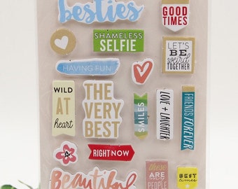 Friendship stickers | Etsy