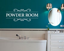 Unique powder room decor related items | Etsy