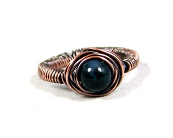 Copper ring | Etsy