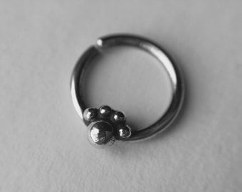Cat nose ring | Etsy
