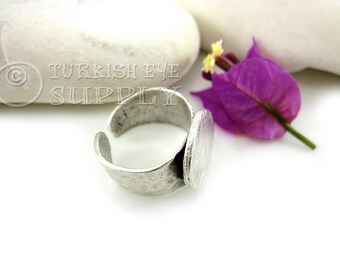 Silver ring blanks | Etsy