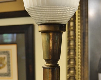 Torchiere table lamp | Etsy