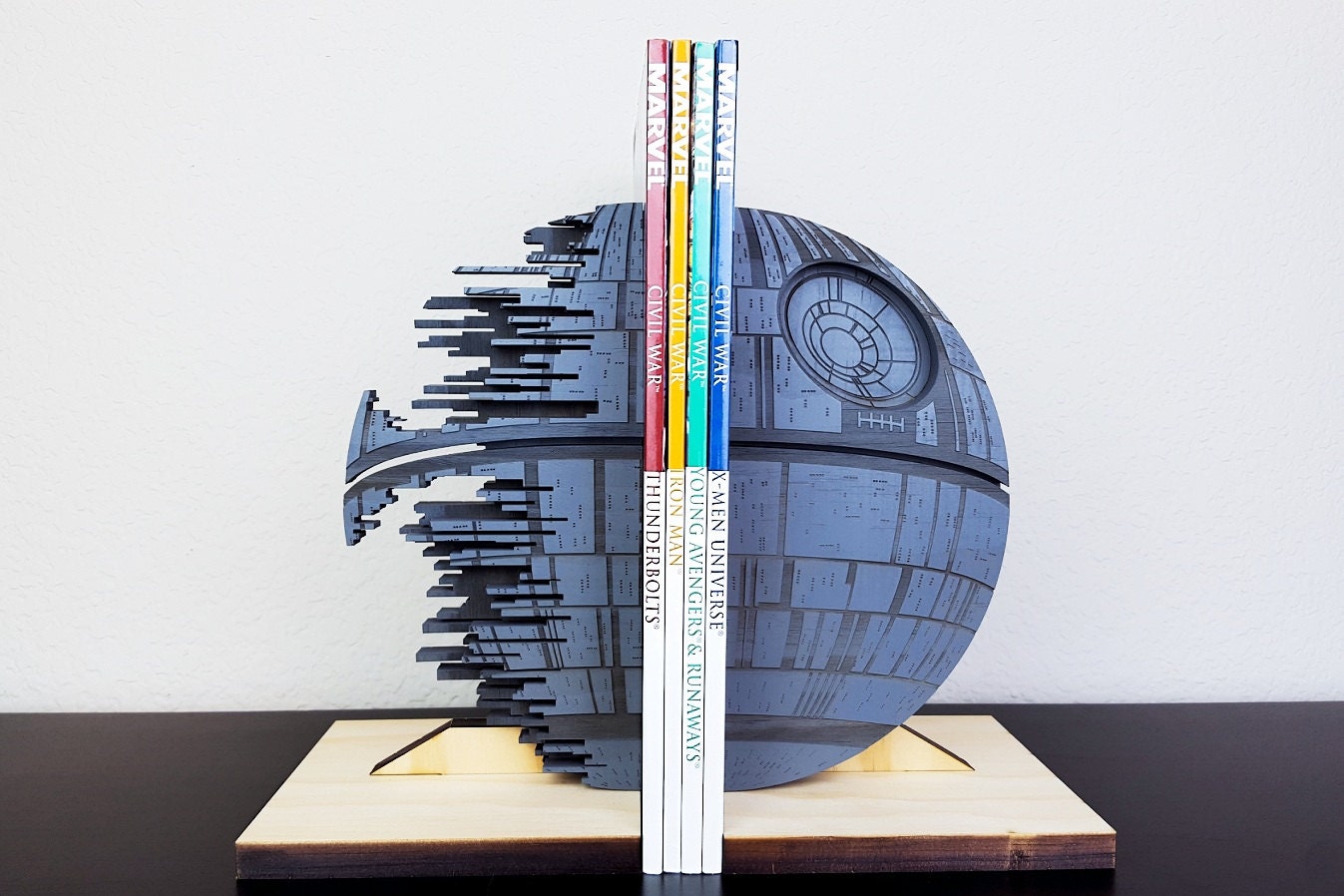 Death Star Bookends Gray StarWars Star Wars Book Ends