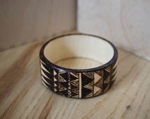 Popular items for pyrography bracelet on Etsy