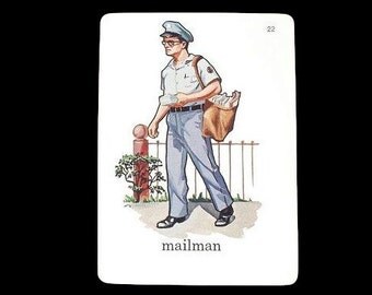 Mailman card | Etsy