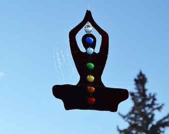 Chakra stained glass | Etsy