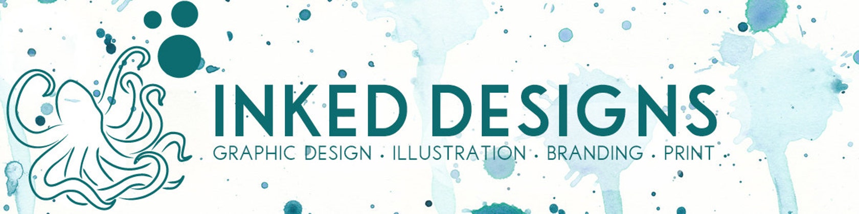 Illustration Graphic Design Prints Branding by InkedDesignsShop